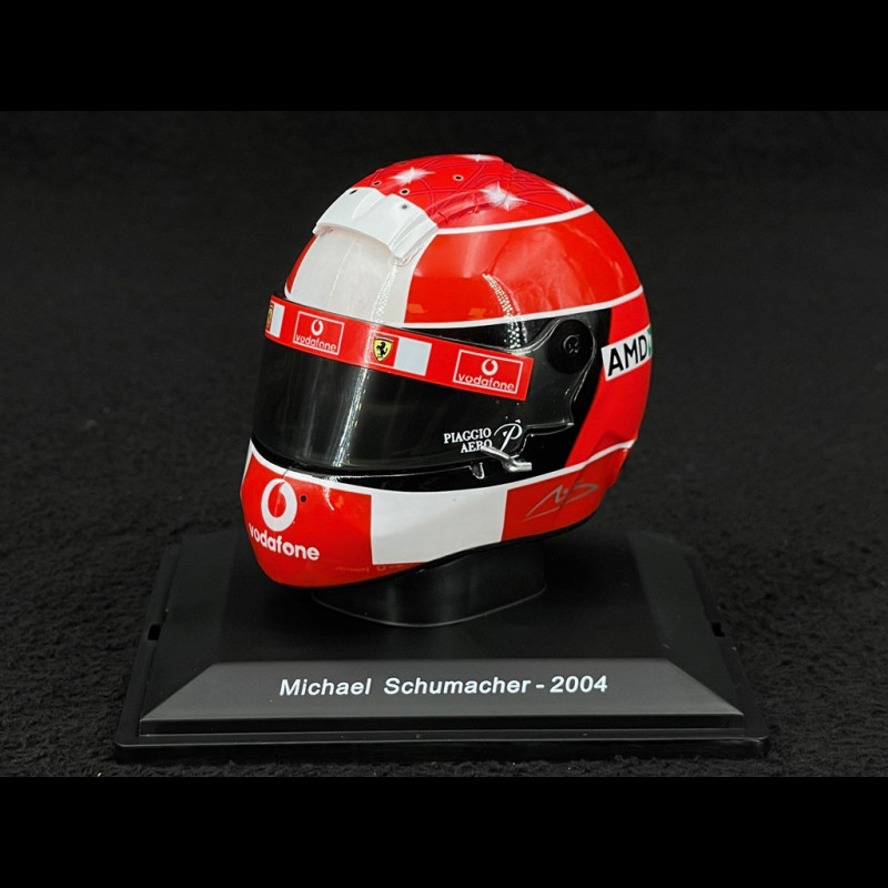 Ferrari Helmet Michael Schumacher n° 1 Winner World Championship 2004 ...