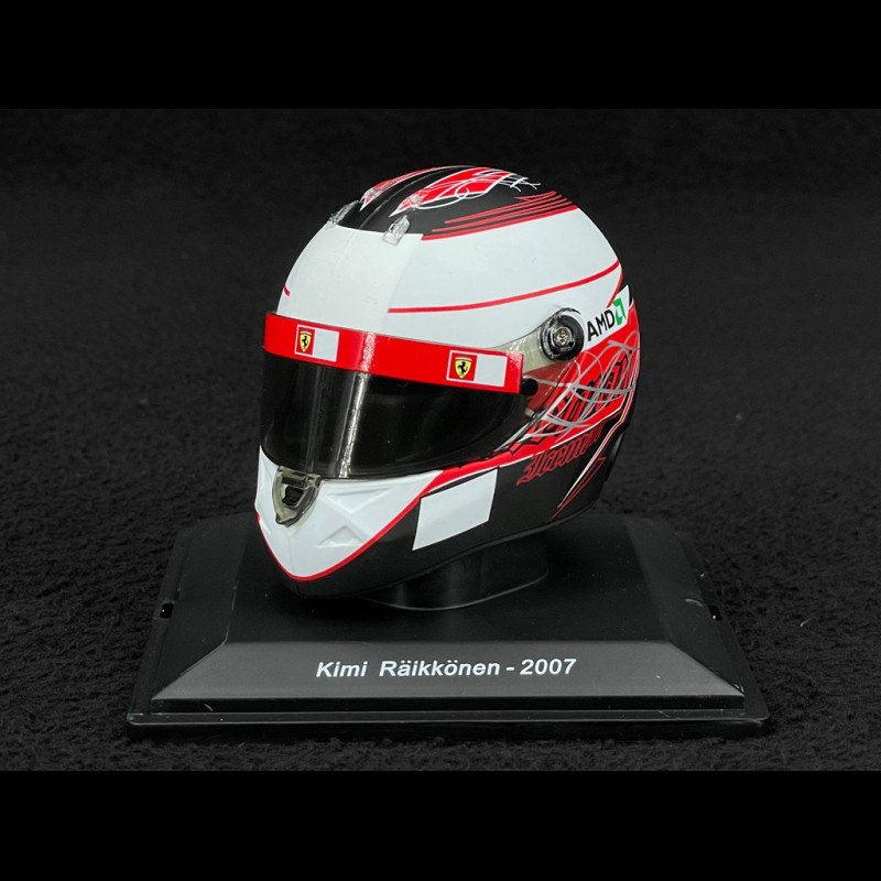 Ferrari Helmet Kimi Räikkönen n° 6 Winner World Championship 2007 F1 1/ ...