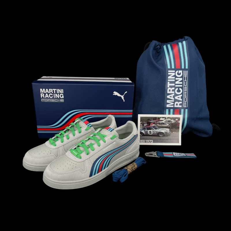 Porsche Shoes Martini Racing Puma Grey + Bag + Keyring Limited Edition ...