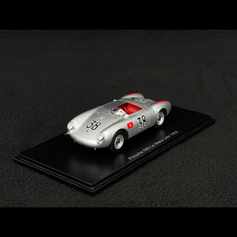 Porsche 550 n° 38 24h Le Mans 1955 1/43 Spark S9715