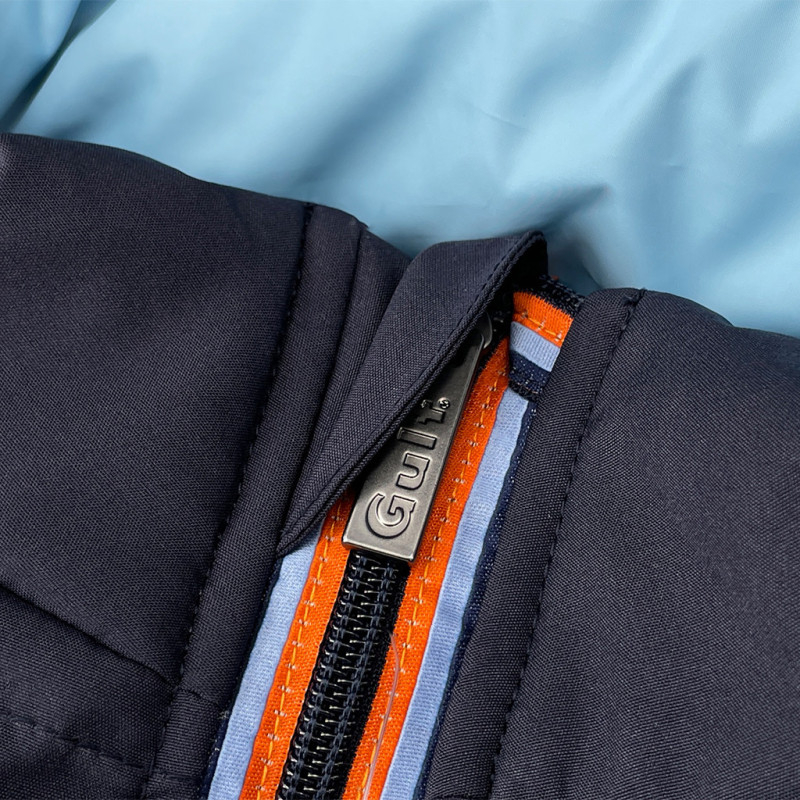 Gulf Jacket Reversible Quilted Sleeveless Matte Navy / Sky Blue ...