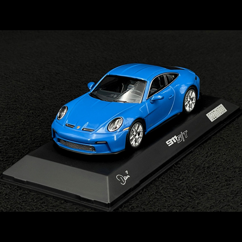 Porsche 911 S/T Type 992 Sonderwunsch 2024 Dani Blue 1/43 Spark ...