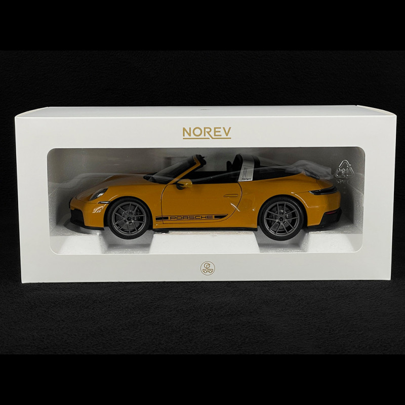 Porsche 911 Targa 4 GTS Type 992.2 2025 Bahama Yellow 1/18 Norev 187190
