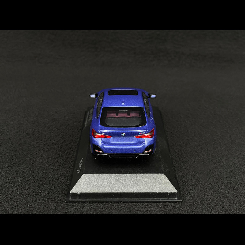 BMW i4 M50 2022 Portimao Matte Blue 1/43 Minichamps 410024001