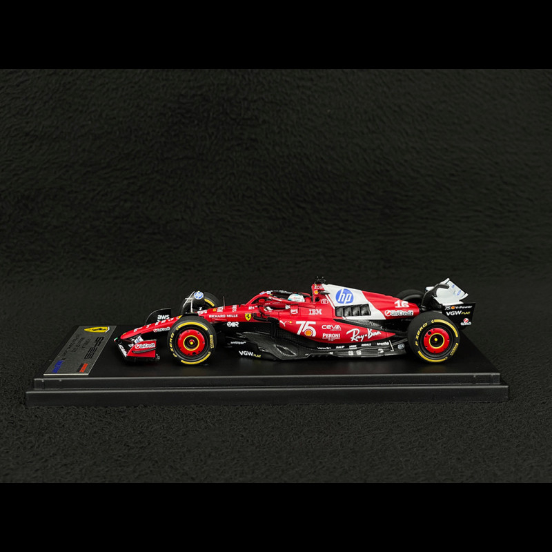 Charles Leclerc Ferrari SF25 n° 16 2nd Monaco GP 2025 F1 1/43 Looksmart ...