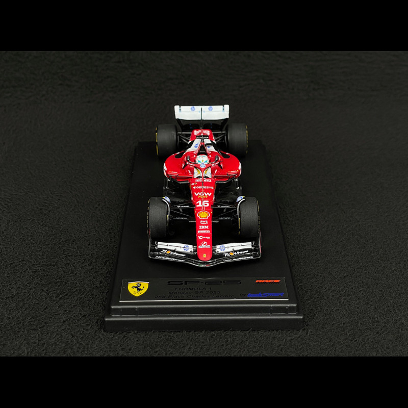 Charles Leclerc Ferrari SF25 n° 16 2nd Monaco GP 2025 F1 1/43 Looksmart ...