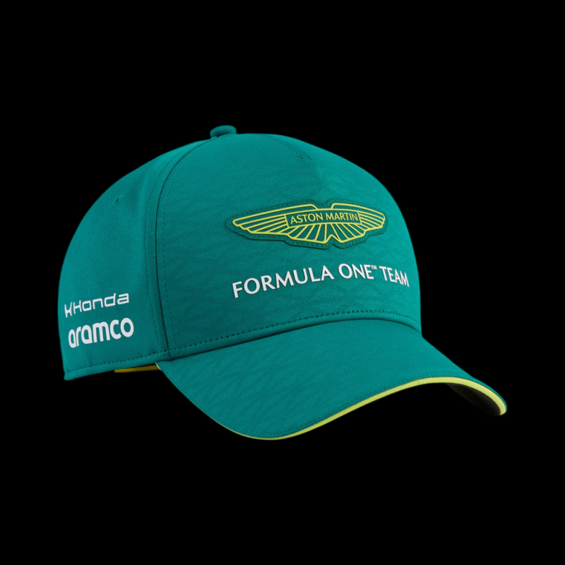 Aston Martin Hat F1 Team Alonso / Stroll 2026 Green Lux / Black Puma ...