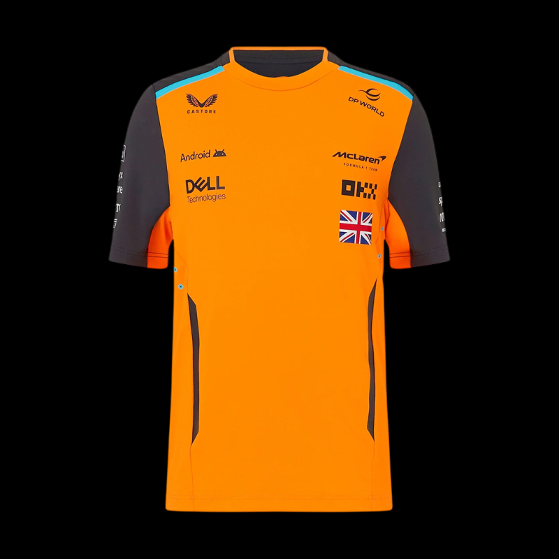 McLaren T-Shirt Low Cost F1 Team Lando Norris Papaya Orange / Phantom ...