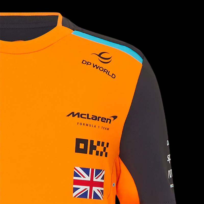 McLaren T-Shirt Low Cost F1 Team Lando Norris Papaya Orange / Phantom ...