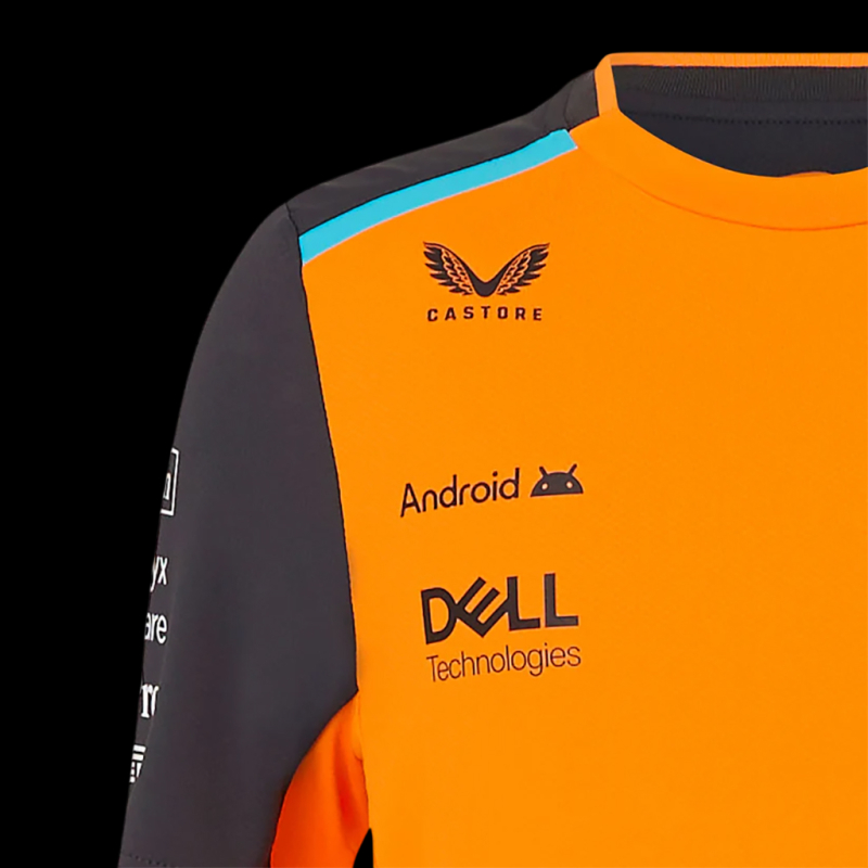 McLaren T-Shirt Low Cost F1 Team Lando Norris Papaya Orange / Phantom ...