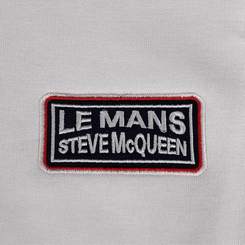 Steve McQueen Zip-Up Jacket Le Mans 1971 White / Blue SQ261SSM02-002 - Men