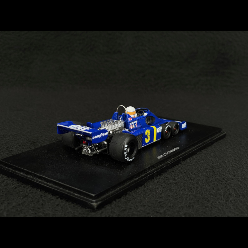 Jody Scheckter Tyrrell P34 n° 3 2ème GP Grande-Bretagne 1976 1/43 Spark ...