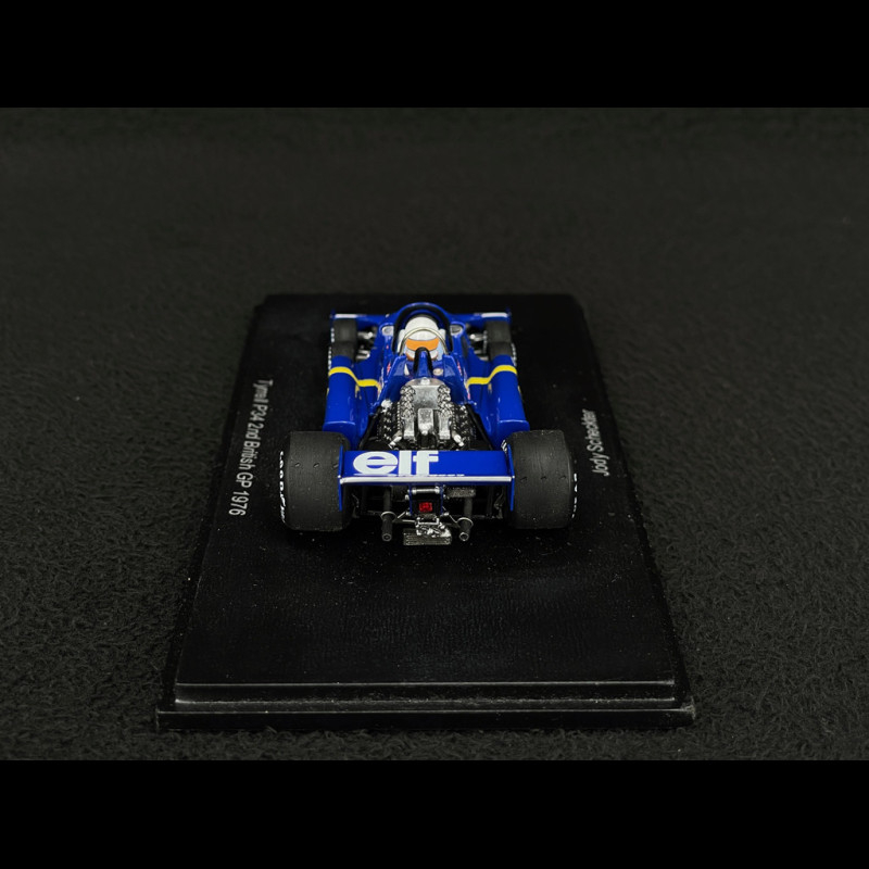 Jody Scheckter Tyrrell P34 n° 3 2ème GP Grande-Bretagne 1976 1/43 Spark ...