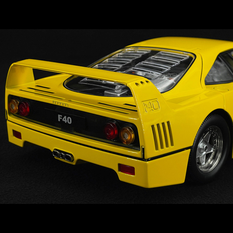 Ferrari F40 1987 Yellow 1/12 KK Scale KKDC120252