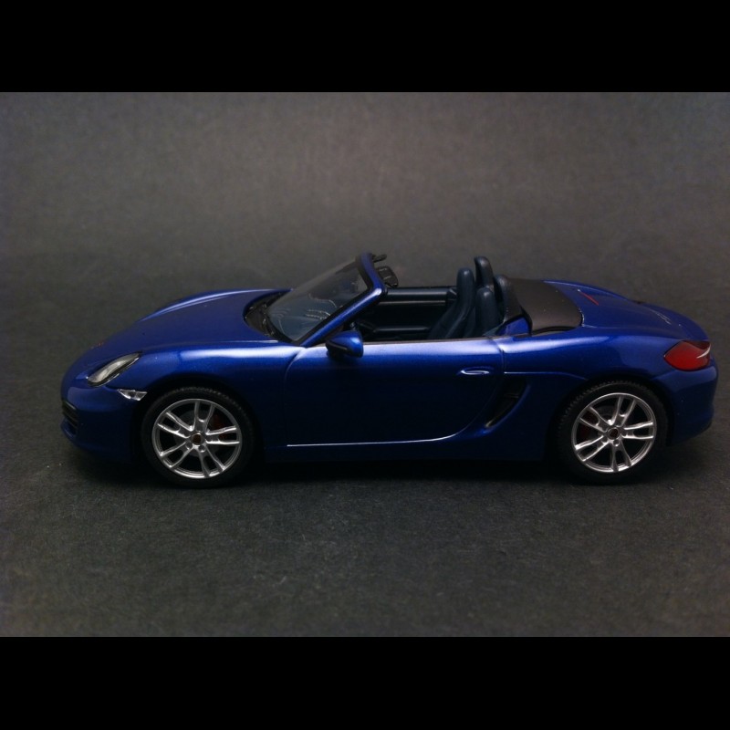 Porsche Boxster S 981 2012 blue 1/43 Minichamps 410061030