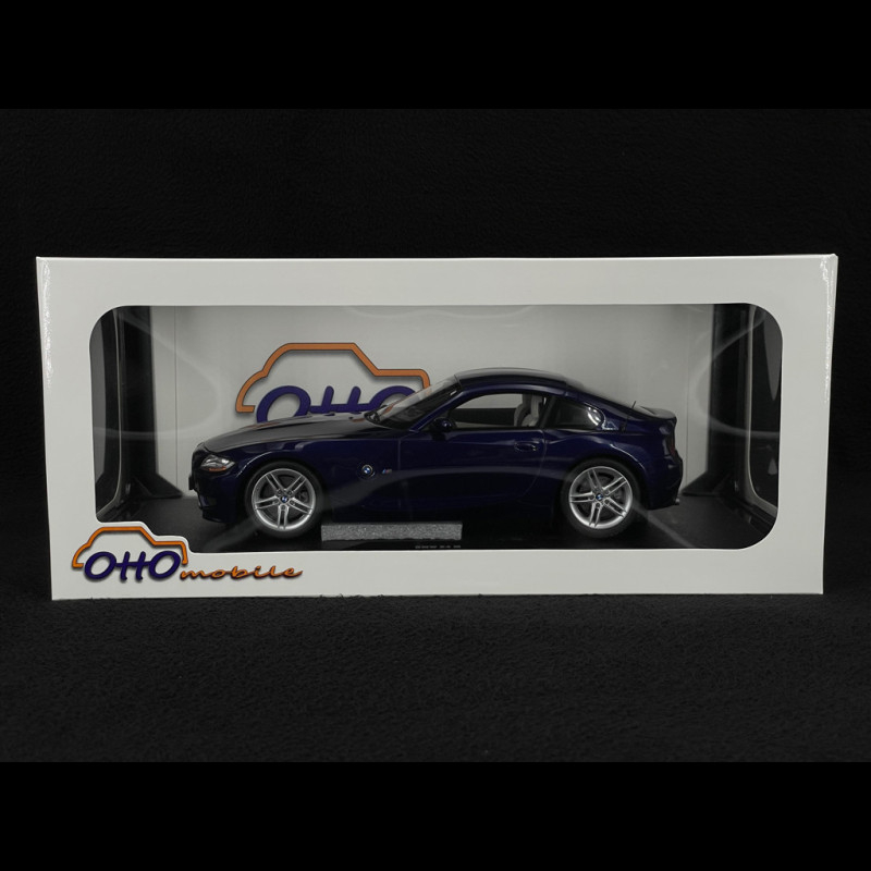 BMW Z4 M Coupé 2006 Interlagos Blue Metallic 1/18 Ottomobile OT499