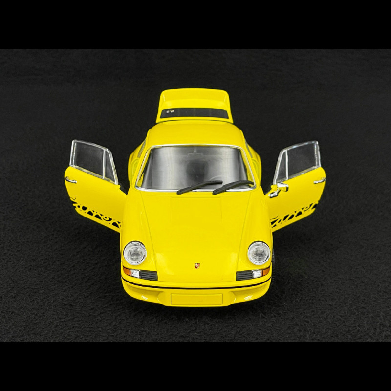 Porsche 911 Carrera RS 2.7 1972 Yellow / Black Stripes 1/24 Welly ...