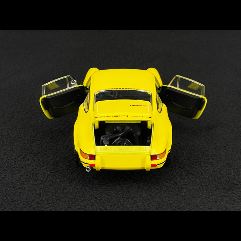 Porsche 911 Carrera RS 2.7 1972 Yellow / Black Stripes 1/24 Welly ...