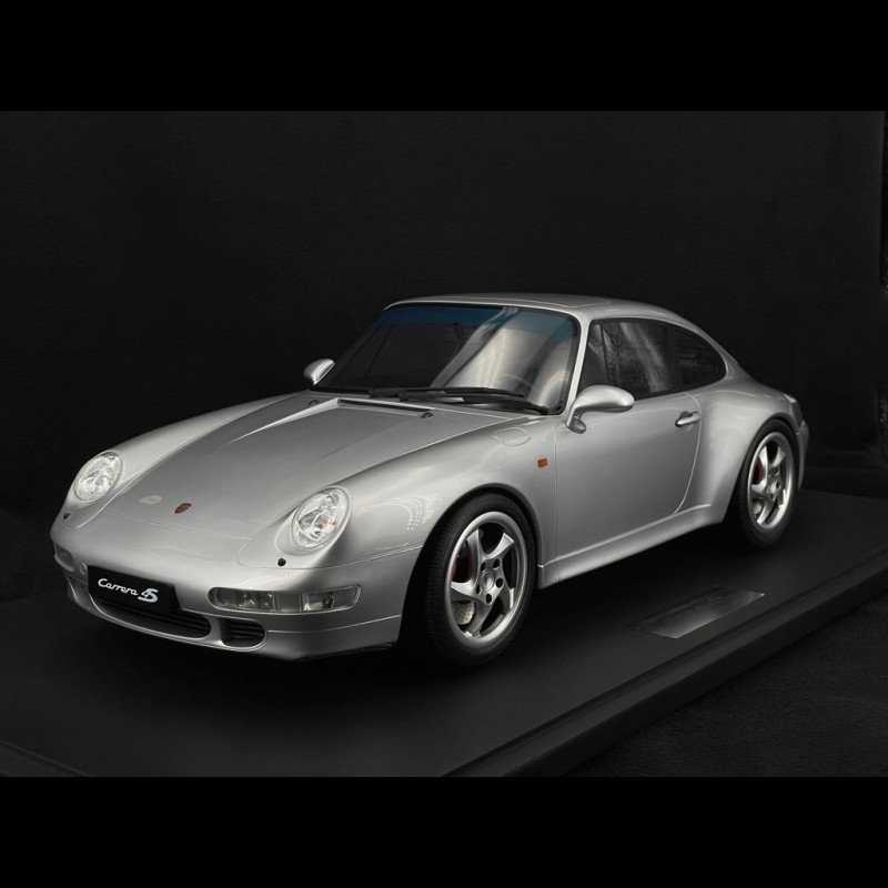 Porsche 911 Carrera 4S Type 993 1995 Polar Silver 1/8 GT Spirit GTS801901