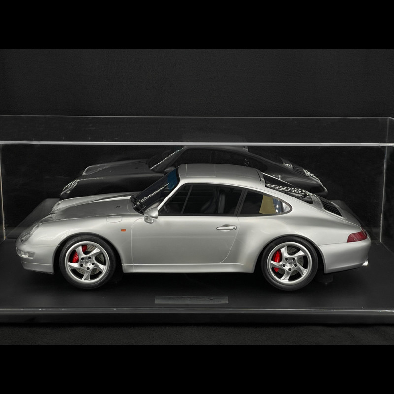 Porsche 911 Carrera 4S Type 993 1995 Polar Silver 1/8 GT Spirit GTS801901