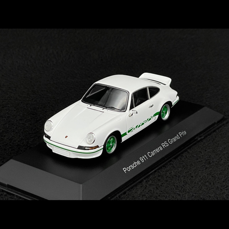 Porsche 911 Carrera RS 2.7 1972 White / Green Stripes 1/43 Spark ...