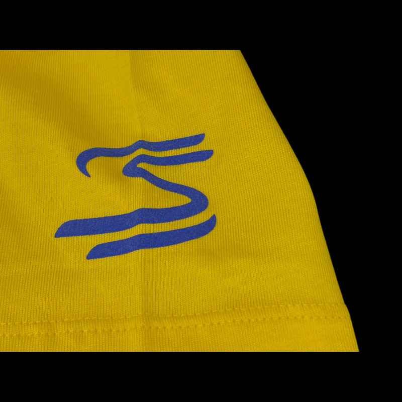 Ayrton Senna T-Shirt F1 n° 12 Gelb ASLE01006-YLW - unisex