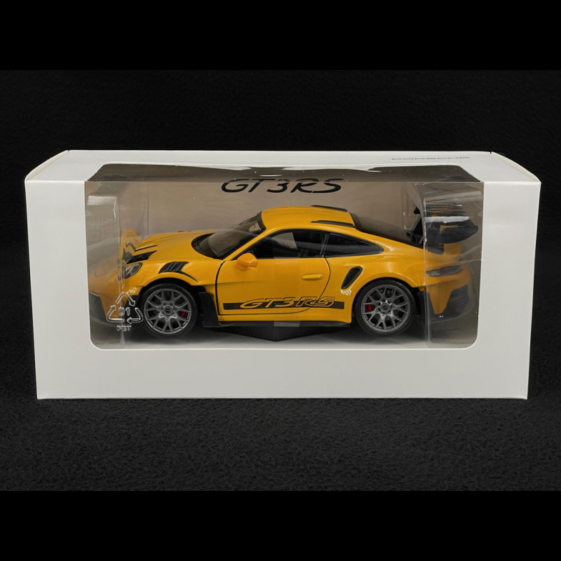 Porsche 911 GT3 RS Type 992 2022 Yellow 1/24 Welly MAP02499424