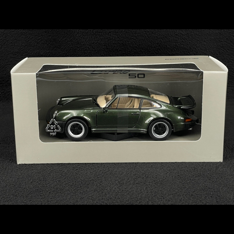 Porsche 911 Turbo 3.0 Type 930 1975 Green Oak 1/24 Welly MAP02493024