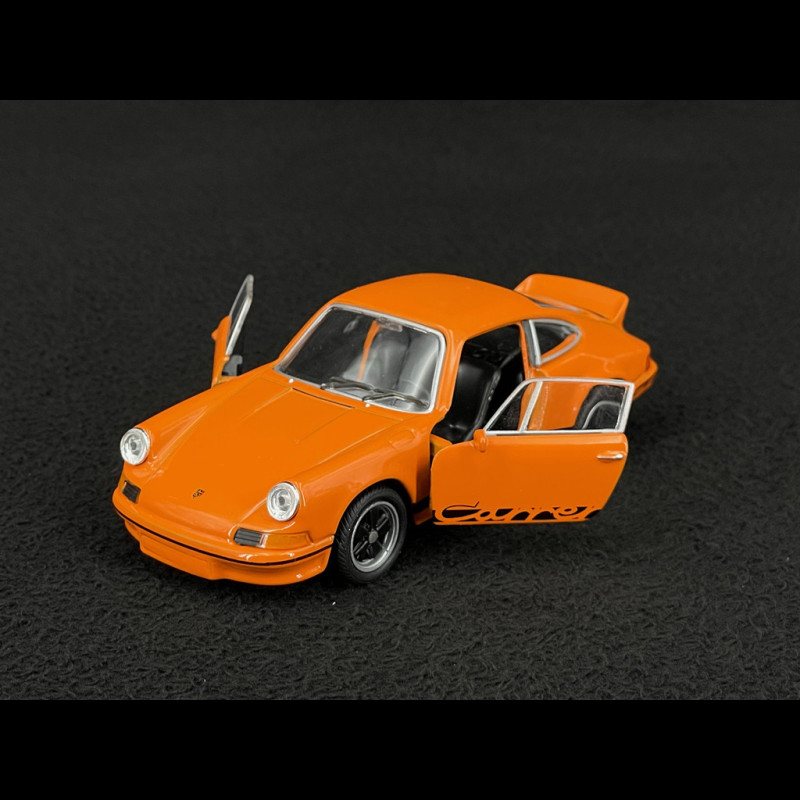 Porsche 911 Carrera RS 2.7 1973 Orange / Bandes Noires Jouet à friction ...
