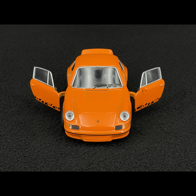 Porsche 911 Carrera RS 2.7 1973 Orange / Bandes Noires Jouet à friction ...
