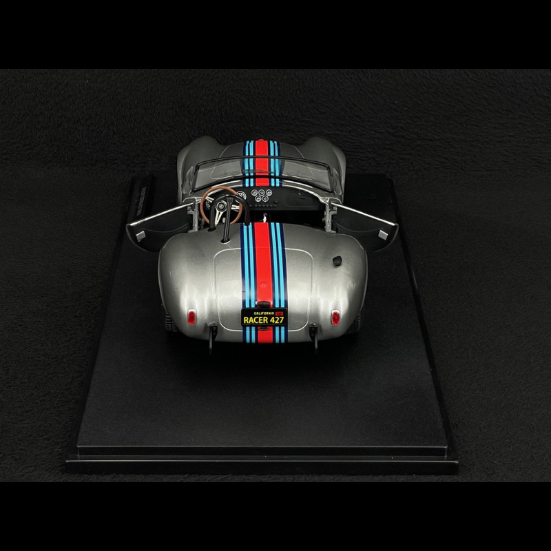 Shelby Cobra 427 Mk II 1965 Argent / Bandes Martini 1/18 Solido S1804913