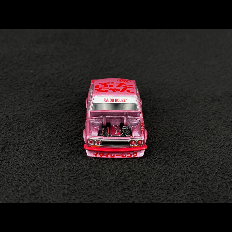 Datsun 510 Pro Street Buta V1 1969 Rose 1/64 Mini GT KHMG161