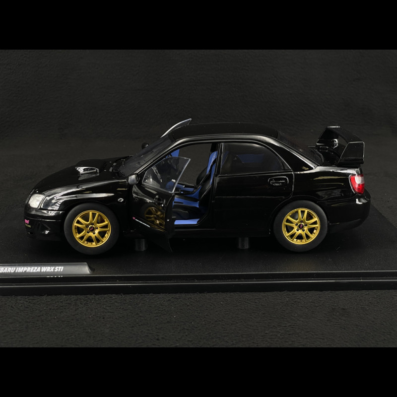 Subaru Impreza WRX STI 2004 Perle Noire de Java 1/18 Solido S1812305