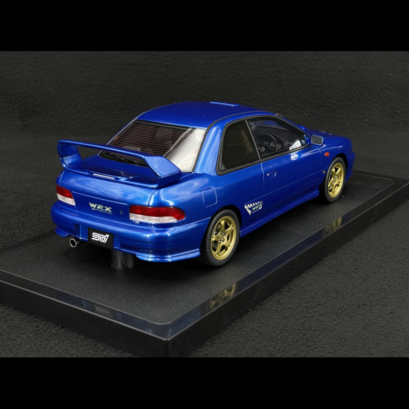 Subaru Impreza WRX Type R STi Version V Limited 1999 Sonic Blue 1/18 ...