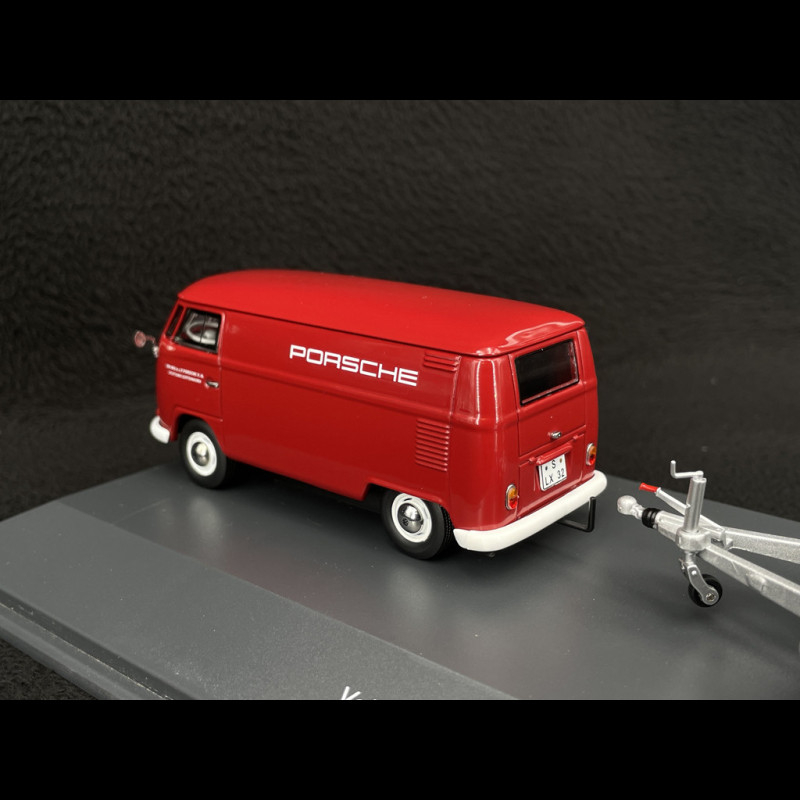 Volkswagen T1 Combi Porsche Renndienst with Trailer + Porsche 901 1963 ...