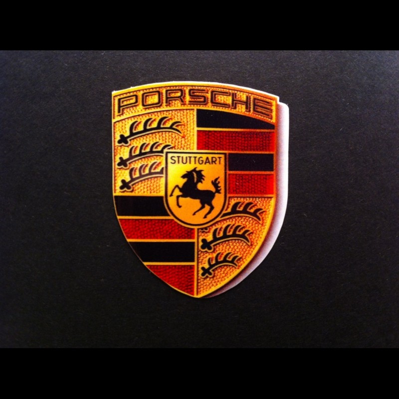 Large Sticker emblem Porsche 38x31 cm WAP013004