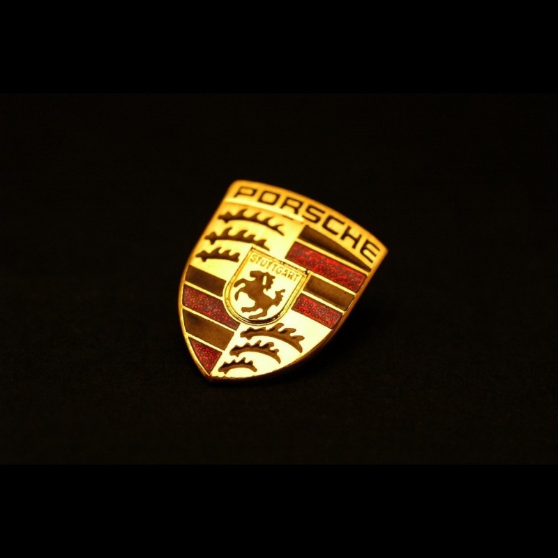 Crest badge Porsche 2.5 cm WAP10705010