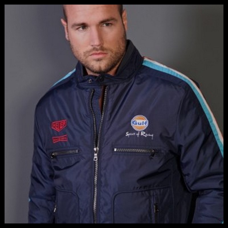 Men's Jacket Gulf Spirit of Racing navy blue