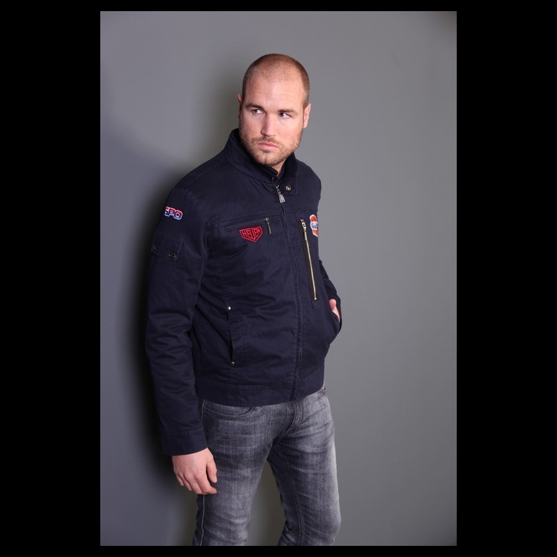 Gulf jacket navy blue - men