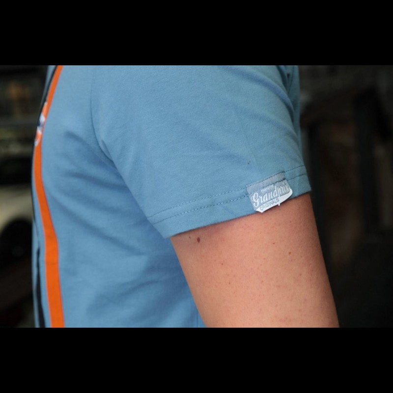 T-shirt Gulf Racing blue - men