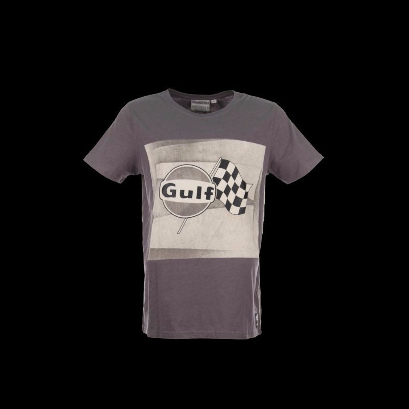 T-shirt Gulf Racing flag grey - Men