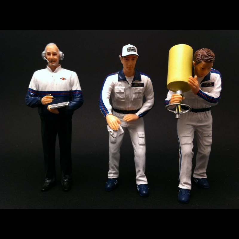 Set Boxencrew Team Martini Racing 1/18 TrueScale TSM10AC05