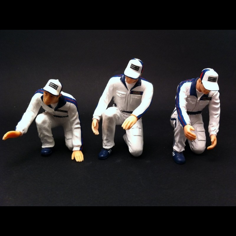 Set Boxencrew Team Martini Racing 1/18 TrueScale TSM10AC05