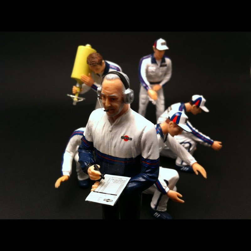 Set Boxencrew Team Martini Racing 1/18 TrueScale TSM10AC05