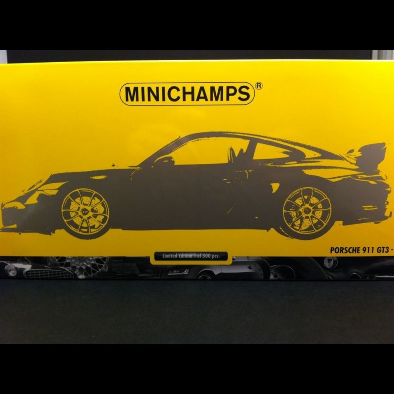 Porsche 991 GT3 2013 yellow 1/18 Minichamps 110062721
