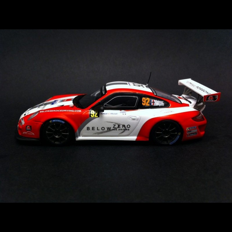 Porsche 997 GT3 Cup RGT Rallye de France 2014 N° 92 1/43 Spark SF087