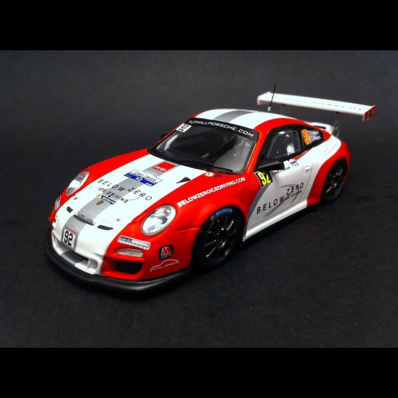 Porsche 997 GT3 Cup RGT Rallye de France 2014 N° 92 1/43 Spark SF087