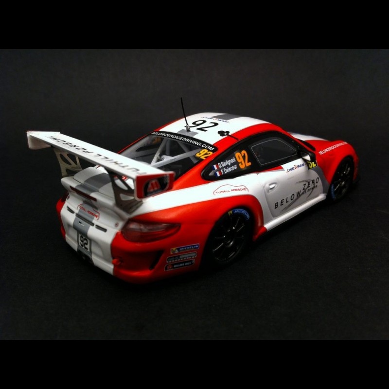 Porsche 997 GT3 Cup RGT France Rallye 2014 N° 92 1/43 Spark SF087