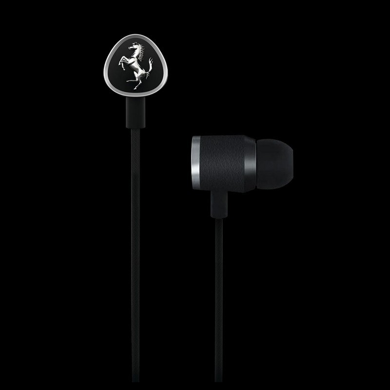 Earphones Ferrari by Logic3 G150i black 1LFE012K