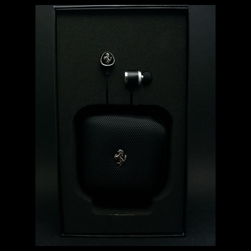 Earphones Ferrari by Logic3 G150i black 1LFE012K